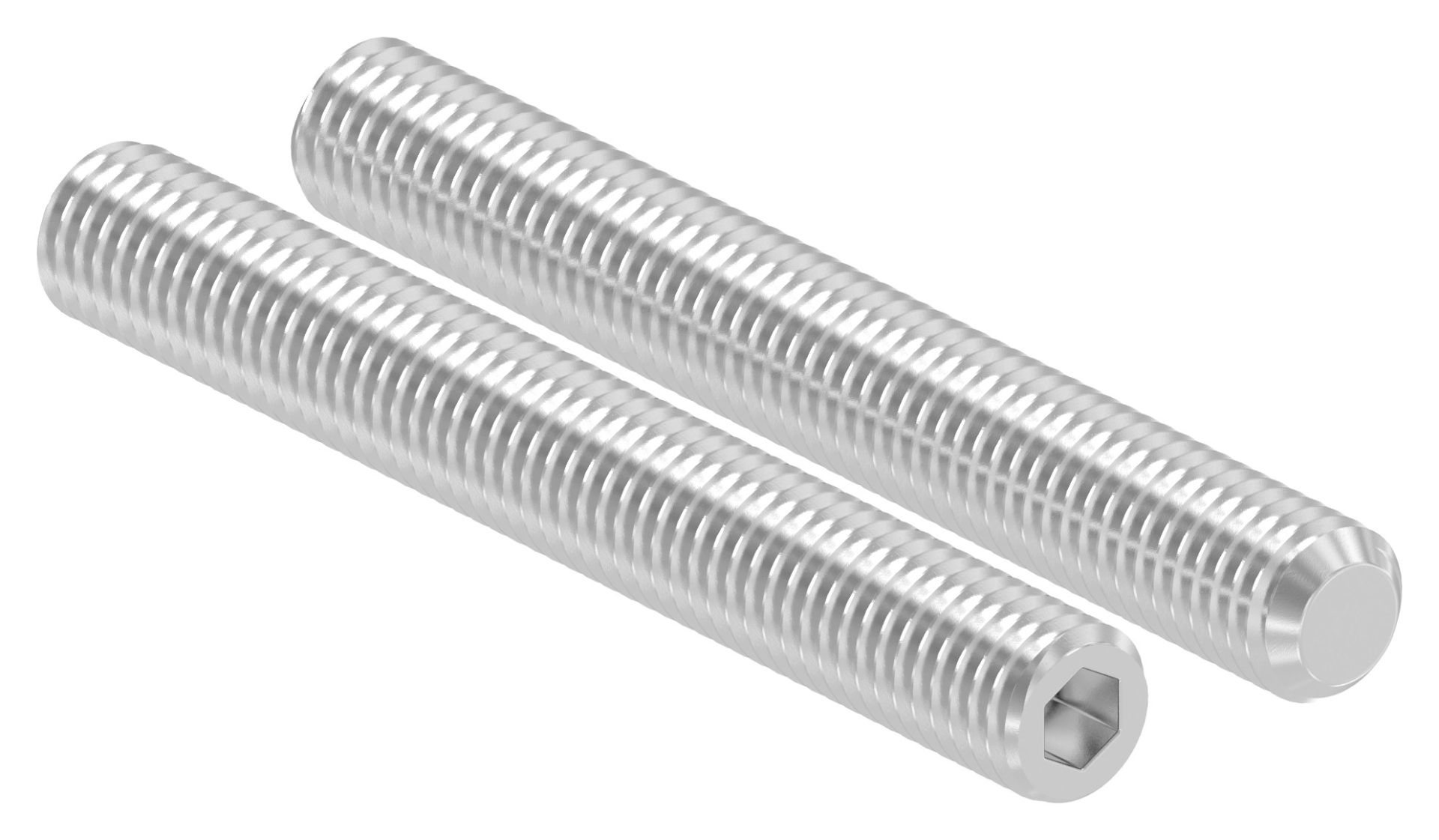 Gewindestift M10x80, V2A, DIN 913 / ISO 4026 | 58301-240-80