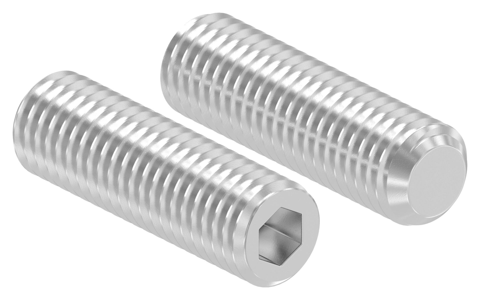 Gewindestift M12x40, V2A, DIN 913 / ISO 4026 | 58302-240-40